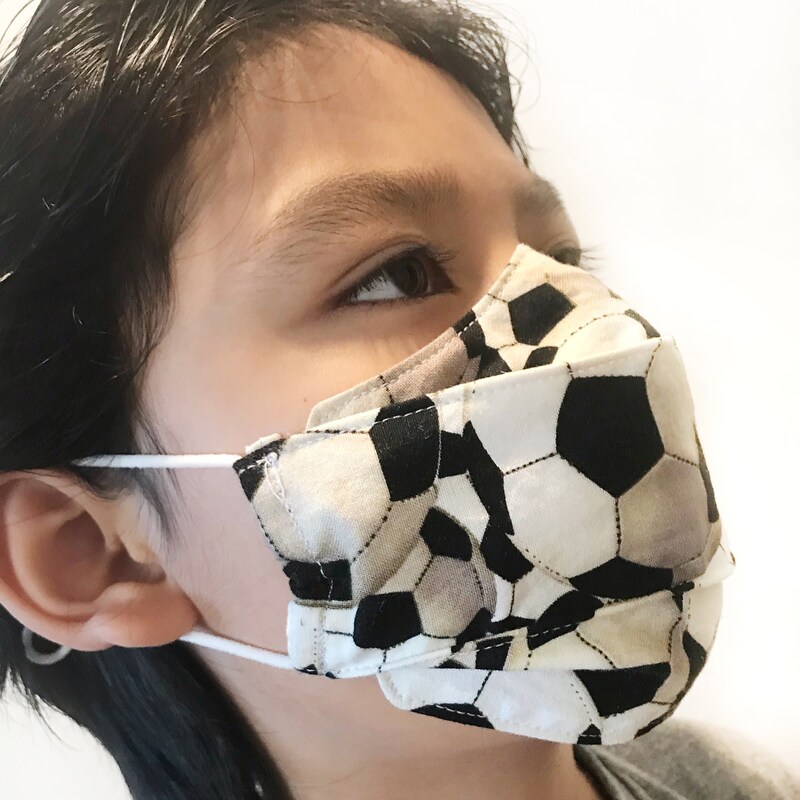Soccer Face Mask - Etsy