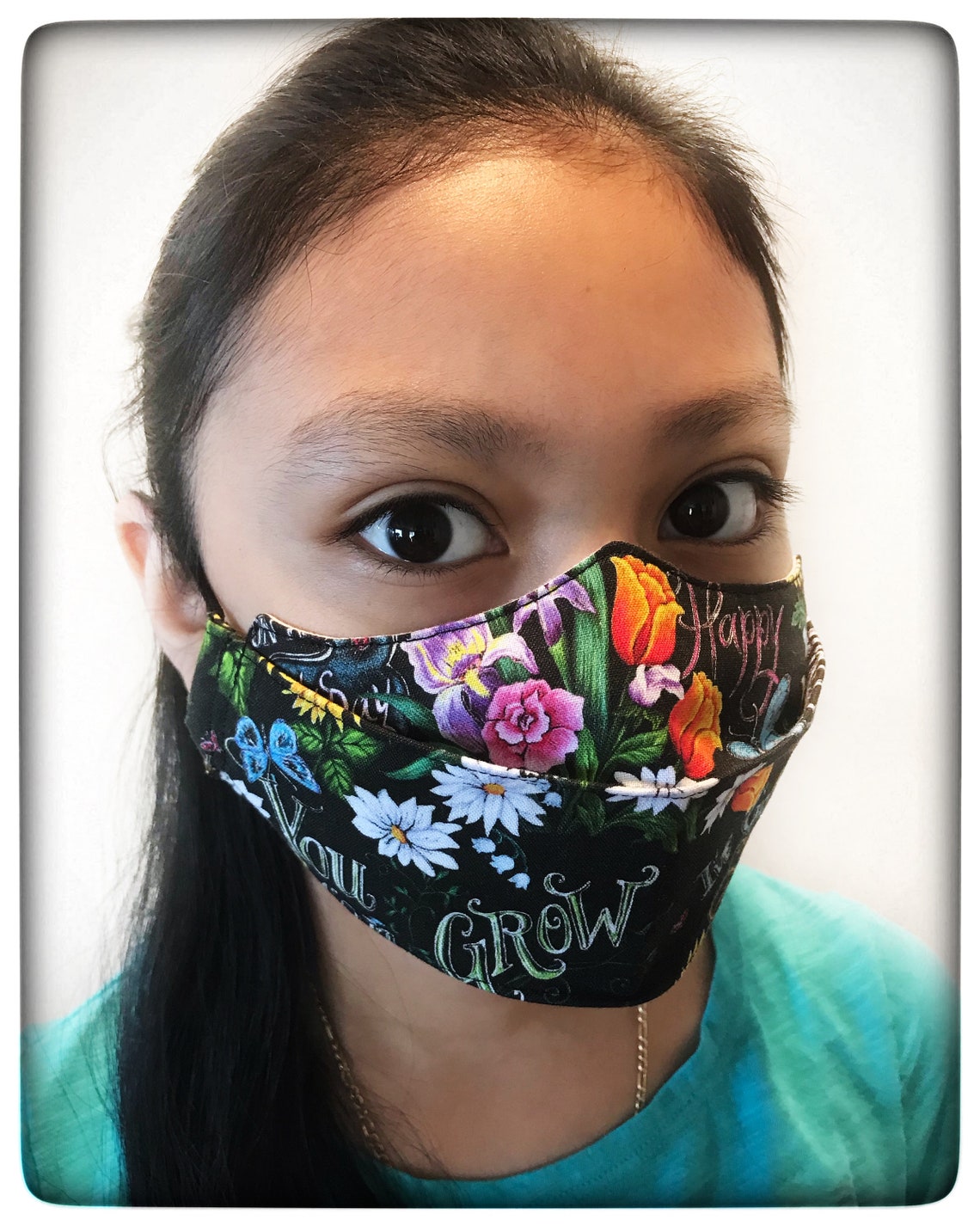 Garden 3d mask | Etsy