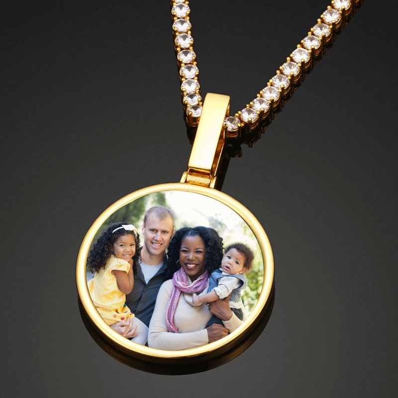 Personalized Photo Necklace Pendant - Etsy