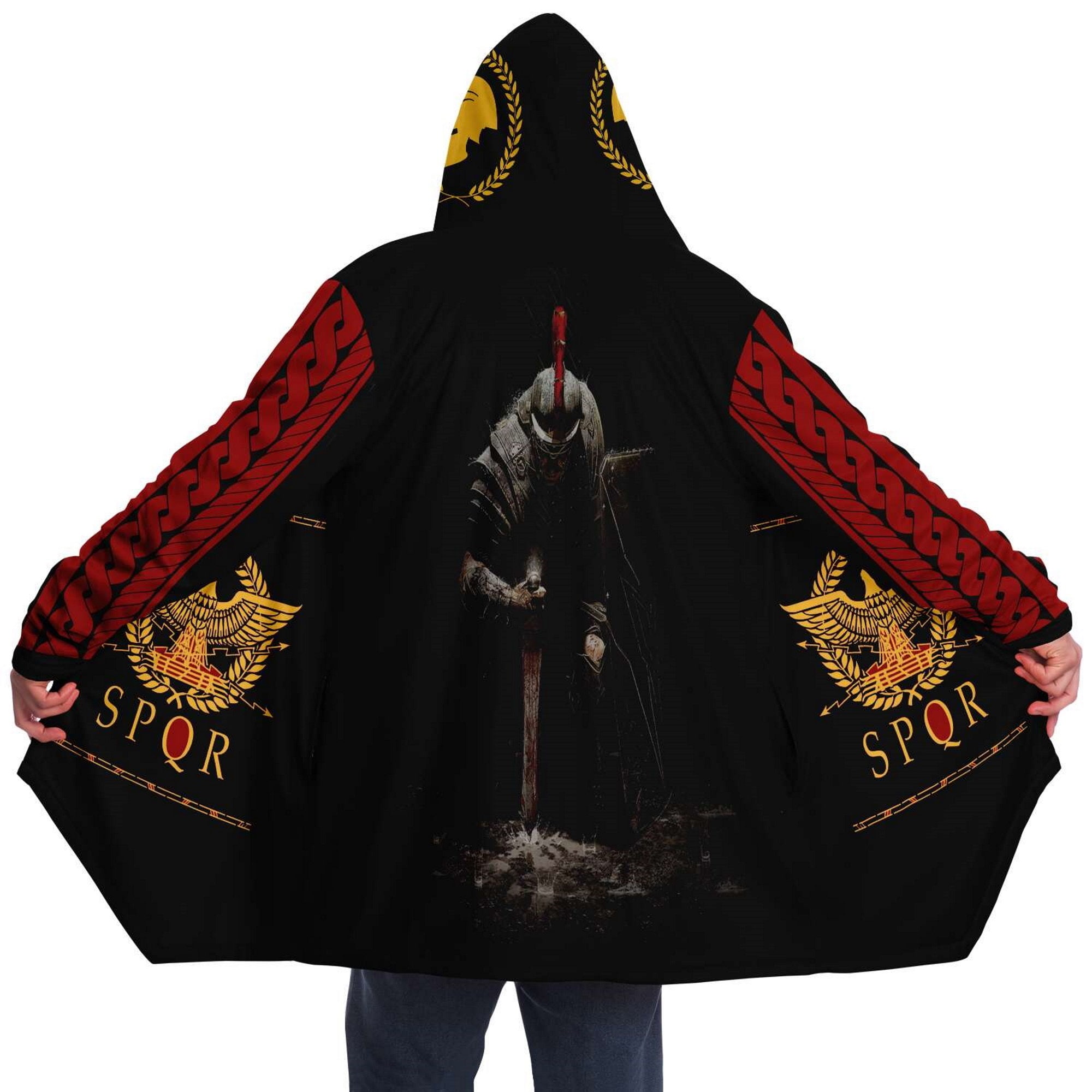 Roman Hooded Cloak Legionaries Roman Army Cloak Dream Cloak - Etsy