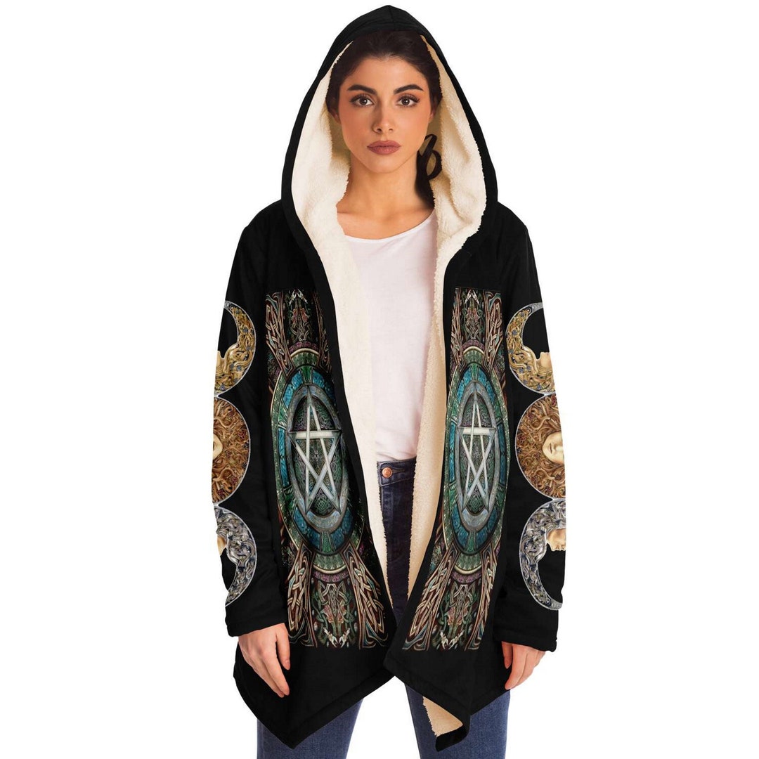 Wiccan Dream Cloak Unique Design Wicca Clothing Wicca Coats - Etsy