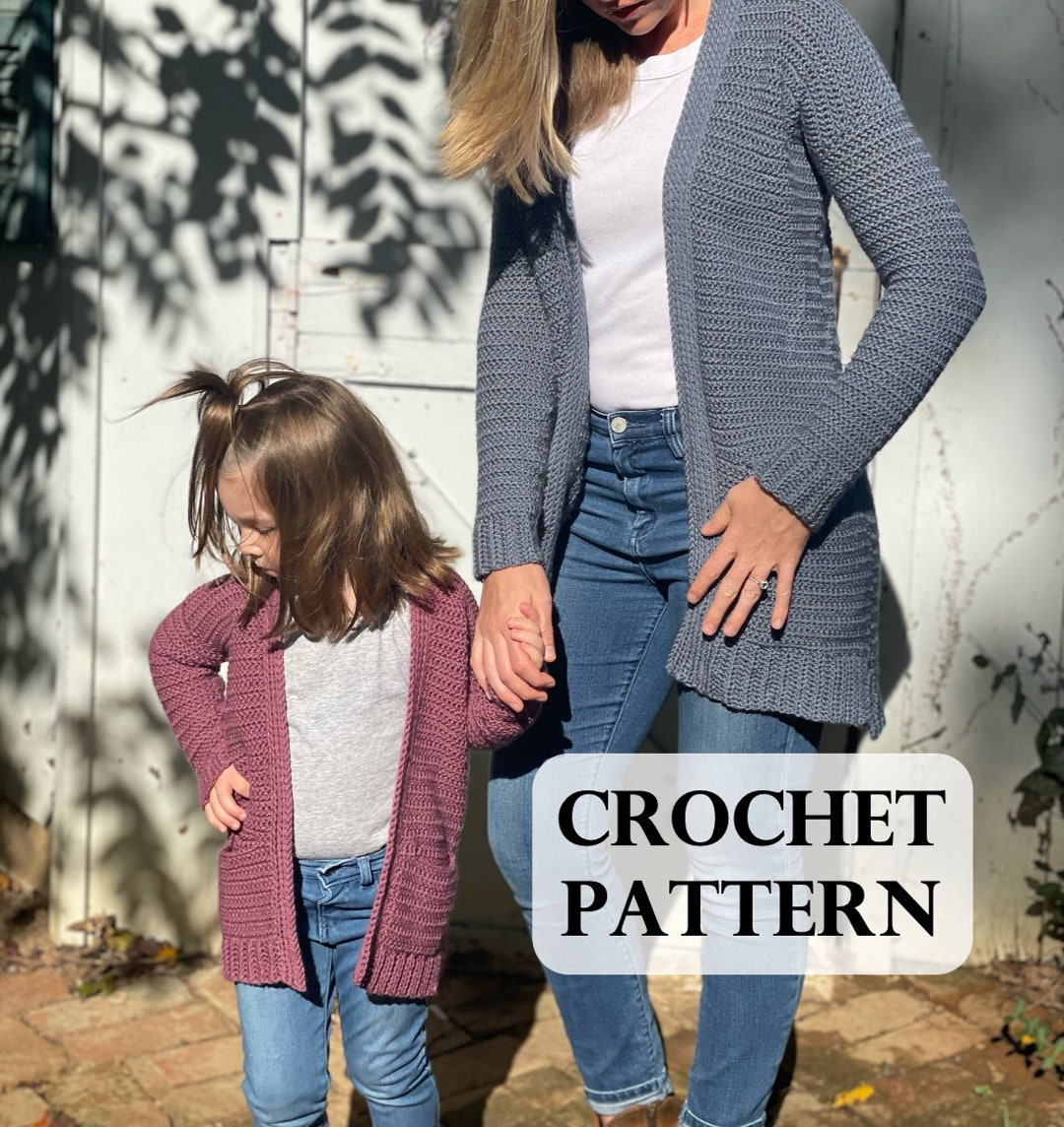 PATTERN BUNDLE, Catalina Collection, Crochet Sweater, Crochet Cardigan ...