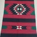 Vintage Wool Bedouin Weaving Colored Carpet Rug Traditional Jordanian ...