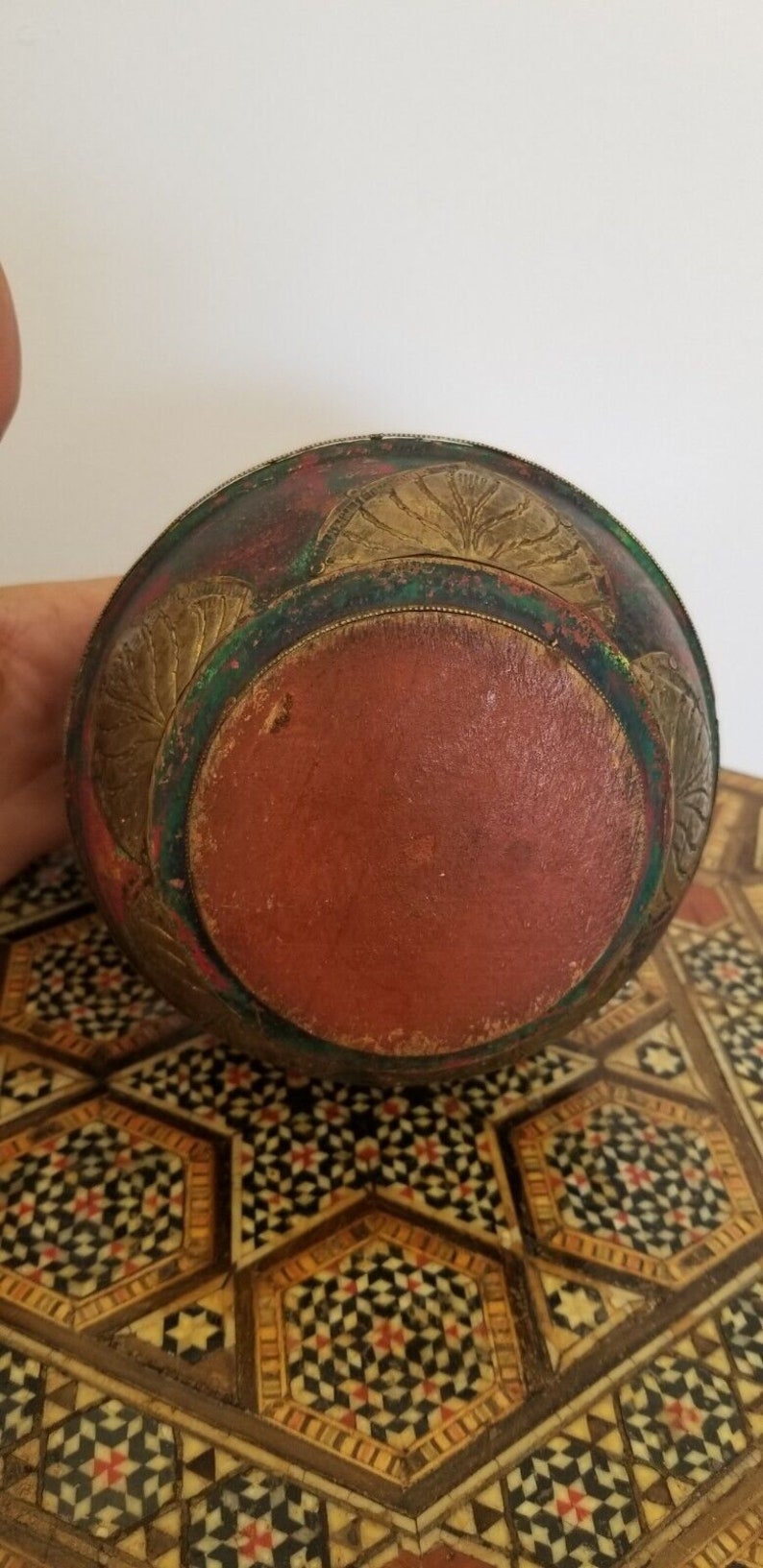 Antique Islamic Wood Copper Jewelry Box Hand Made - Etsy