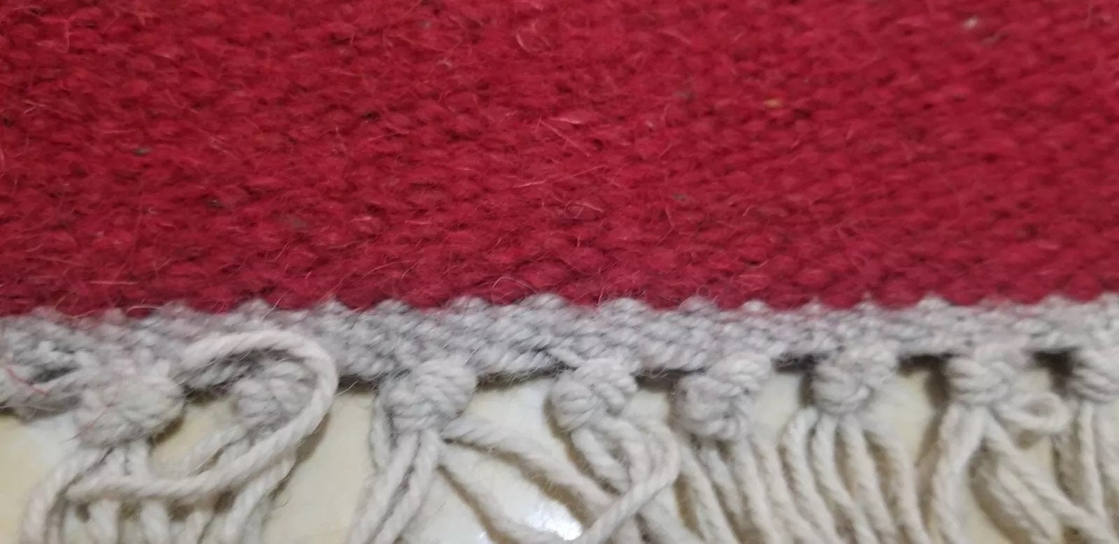 Vintage Wool Bedouin Weaving Colored Carpet Rug Traditional Jordanian ...