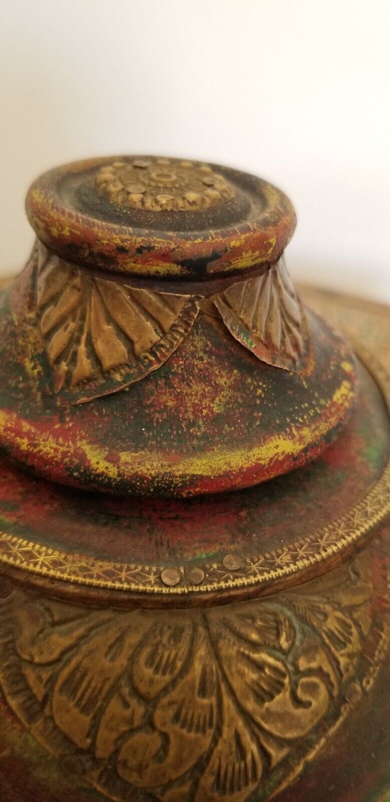 Antique Islamic Wood Copper Jewelry Box Hand Made - Etsy