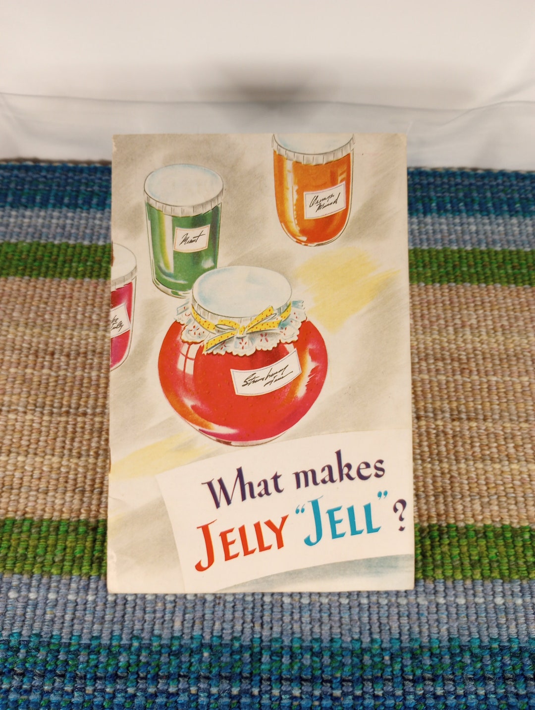 What Makes Jelly "jell"? General Foods Corp Booklet 1945 - Etsy