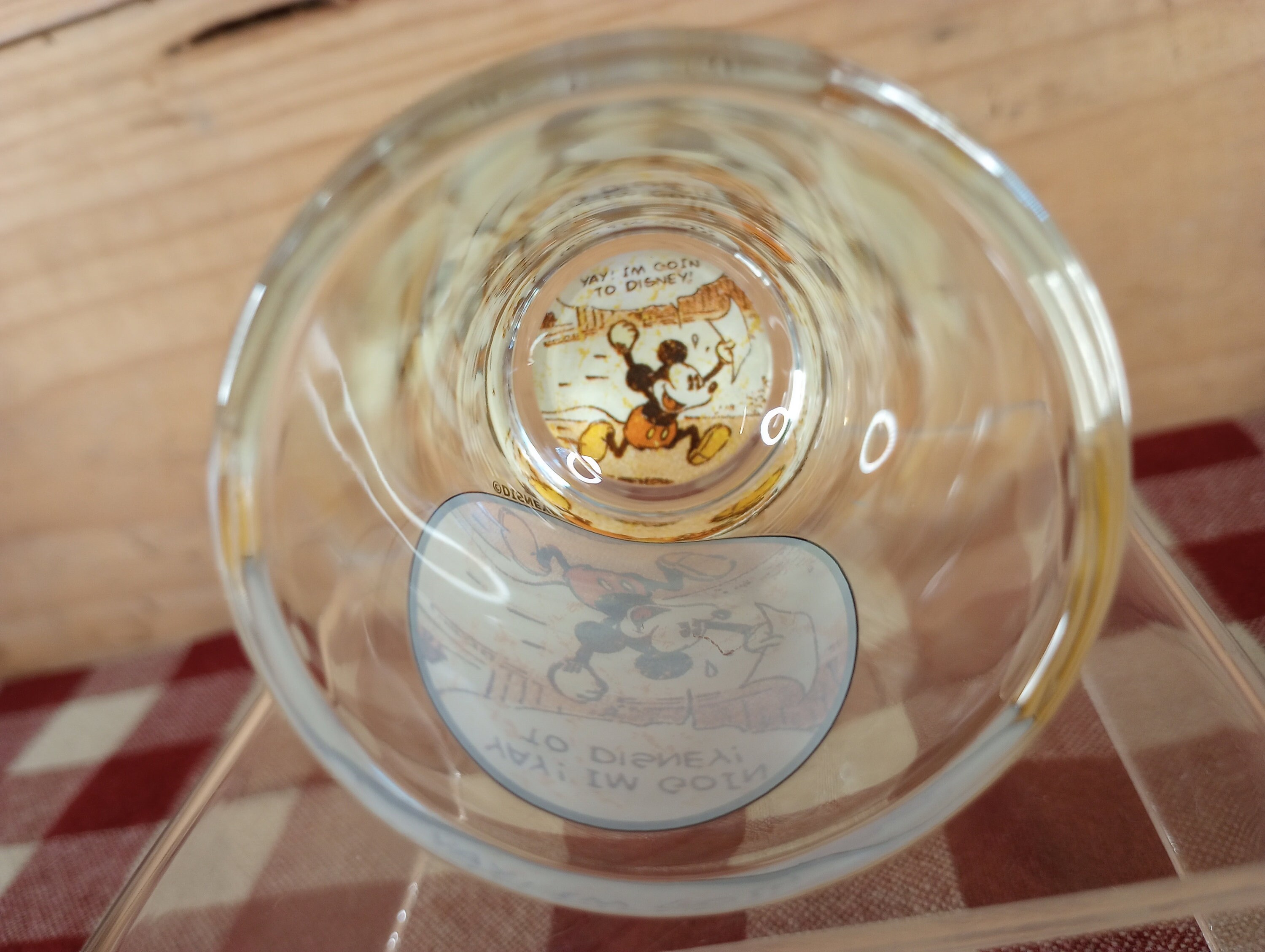 Mickey going to Disney Shot Glass - Etsy