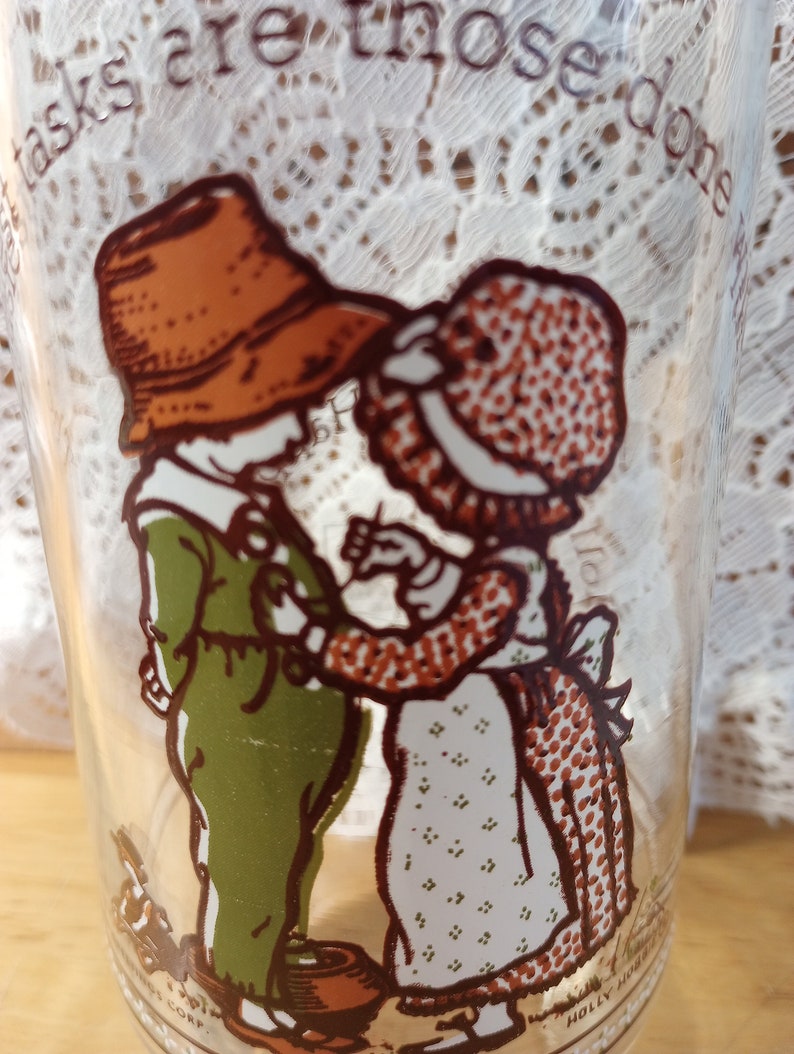 Holly Hobbie Coca Cola Limited Edition Glass Etsy