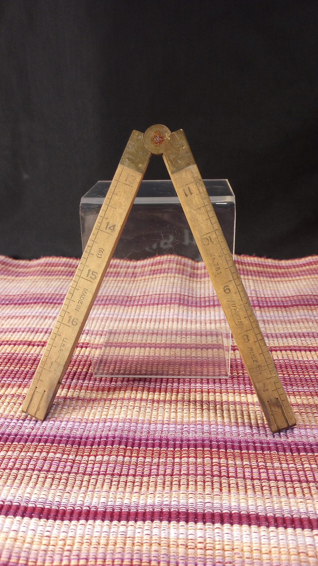 24 Inch Folding Wooden Ruler Early 1900s - Etsy