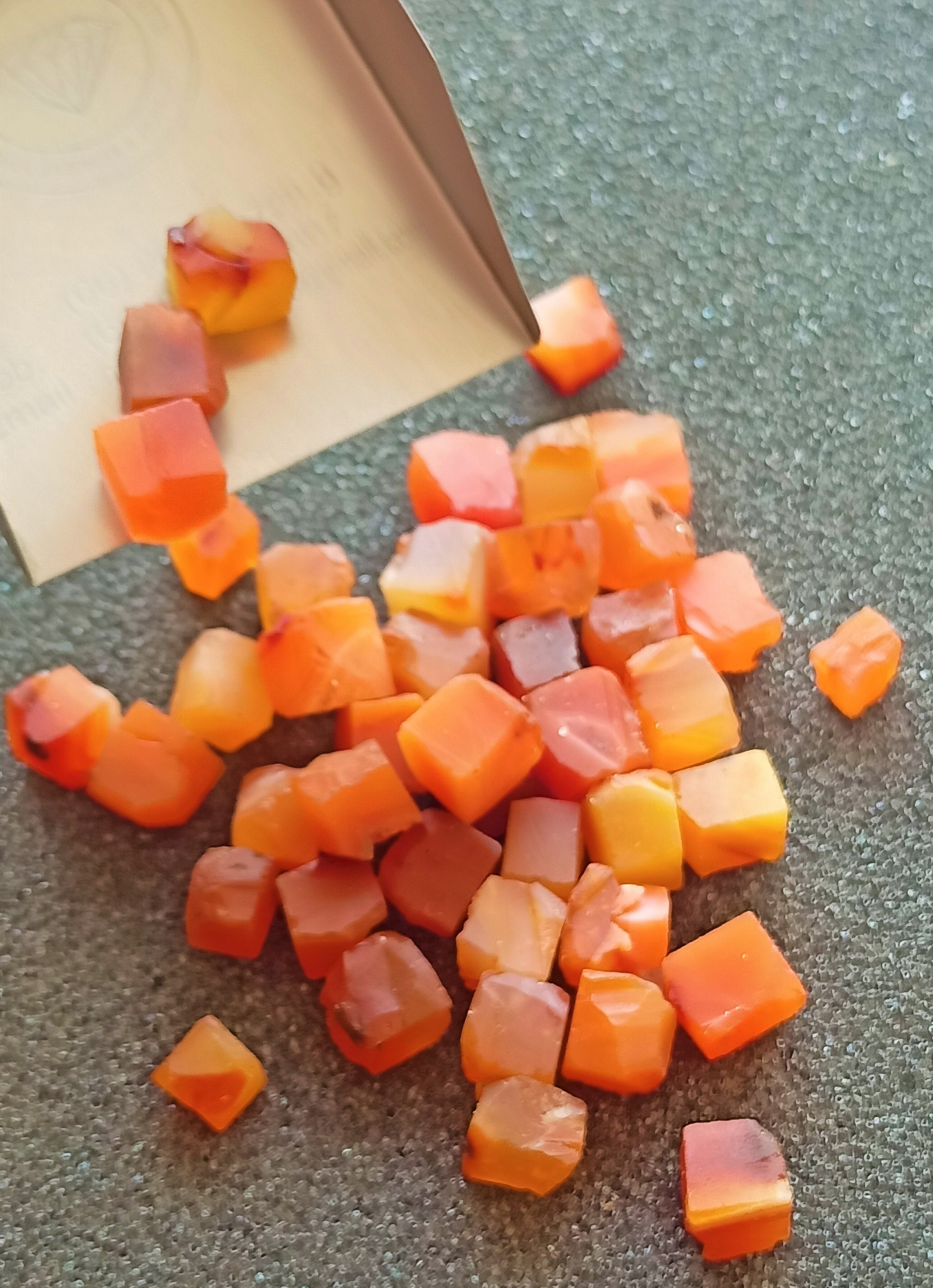 10 Piece Raw Carnelian Crystal Natural Carnelian Stone | Etsy