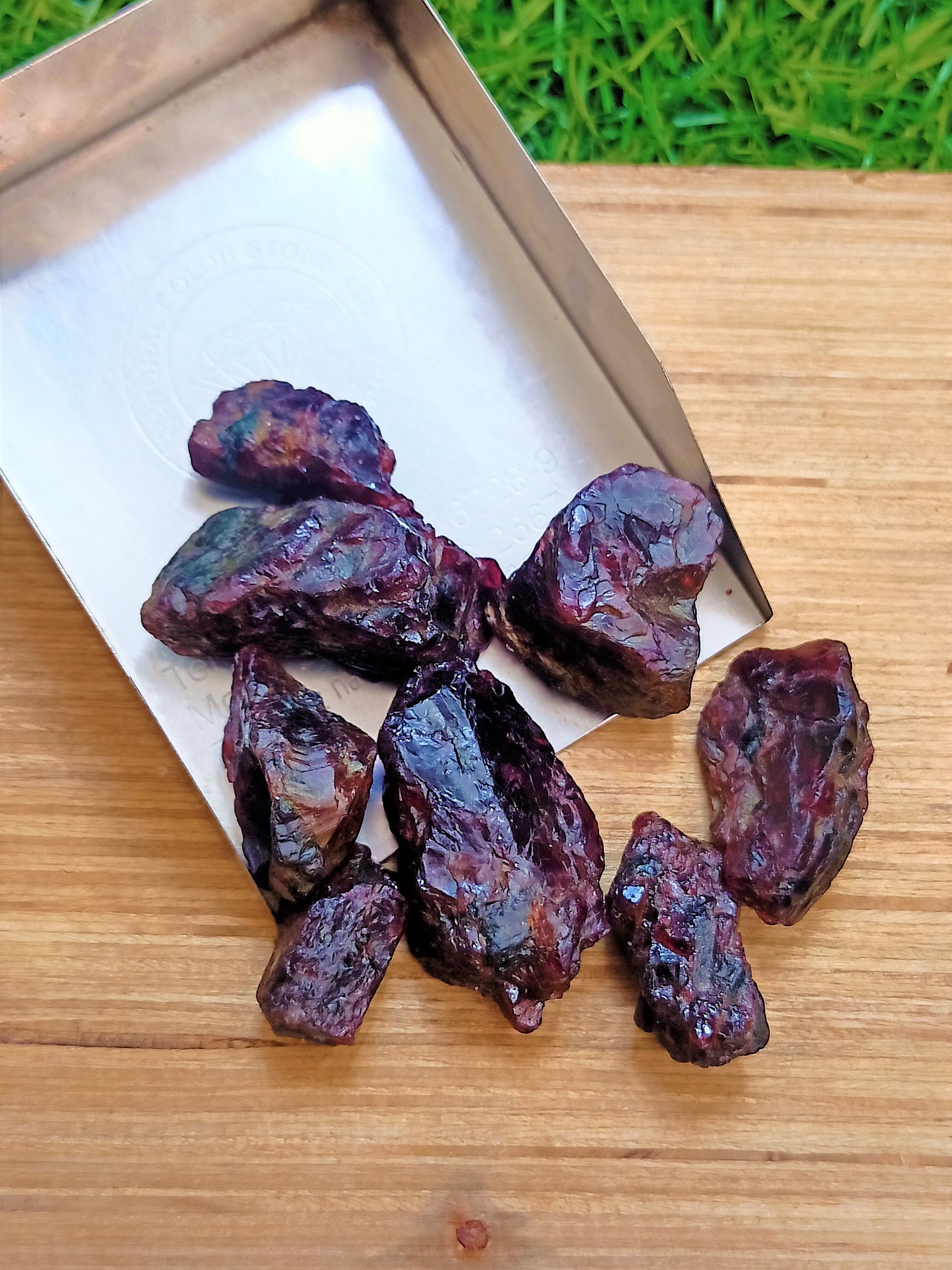 Natural Raw Garnet Crystal Raw Garnet Stone Healing | Etsy