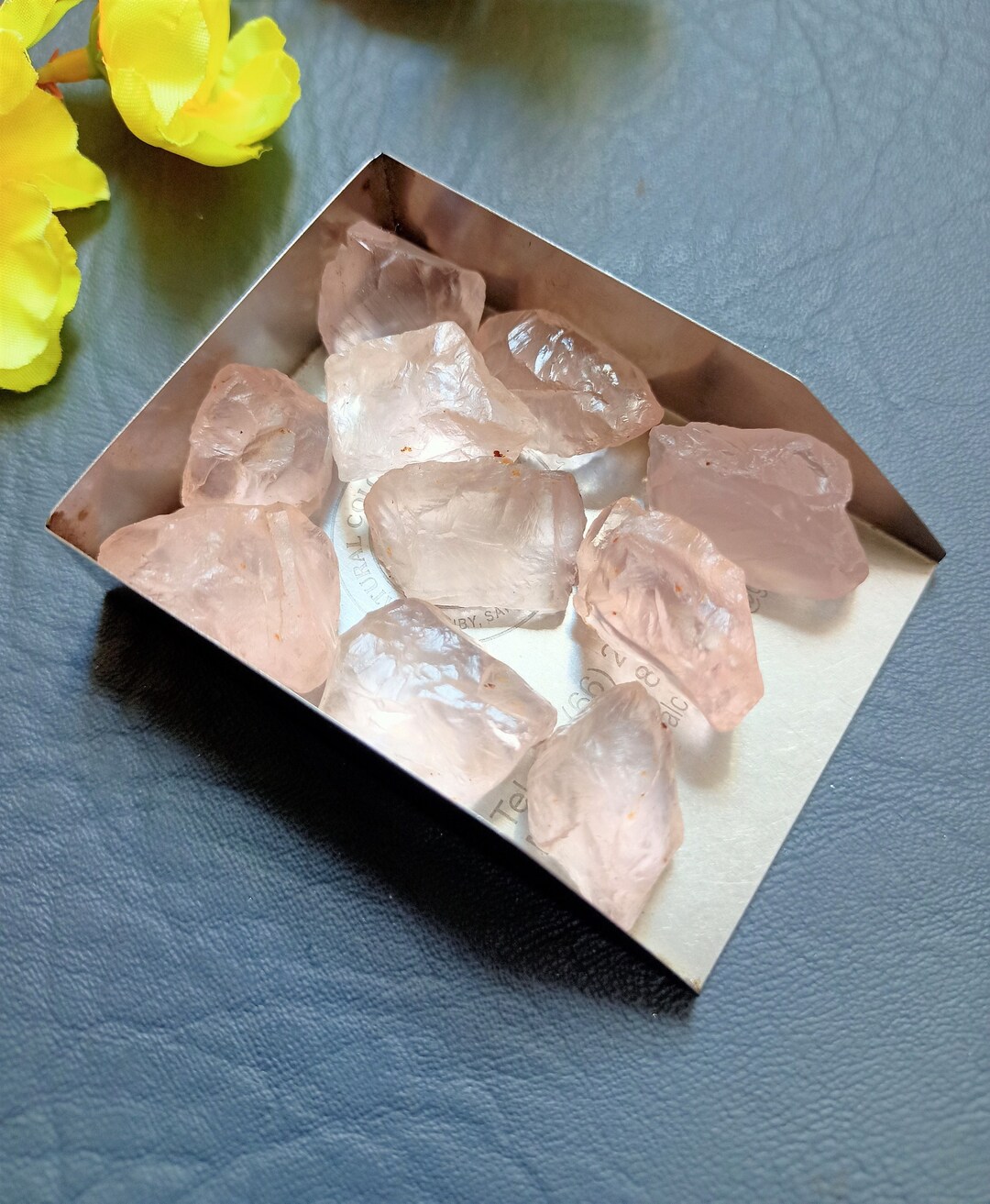 Pierre de quartz rose brute, Quartz rose naturel, Pierre brute, Pierre ...