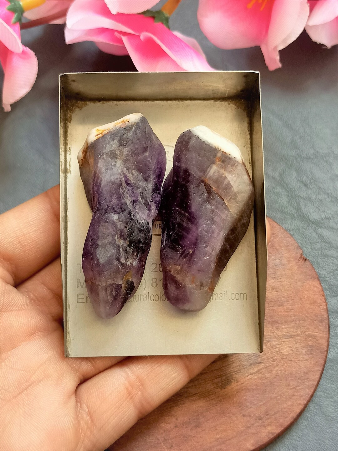 Natural Raw Amethyst Sticks Crystal, Uneven Shape Minerals, Rough ...