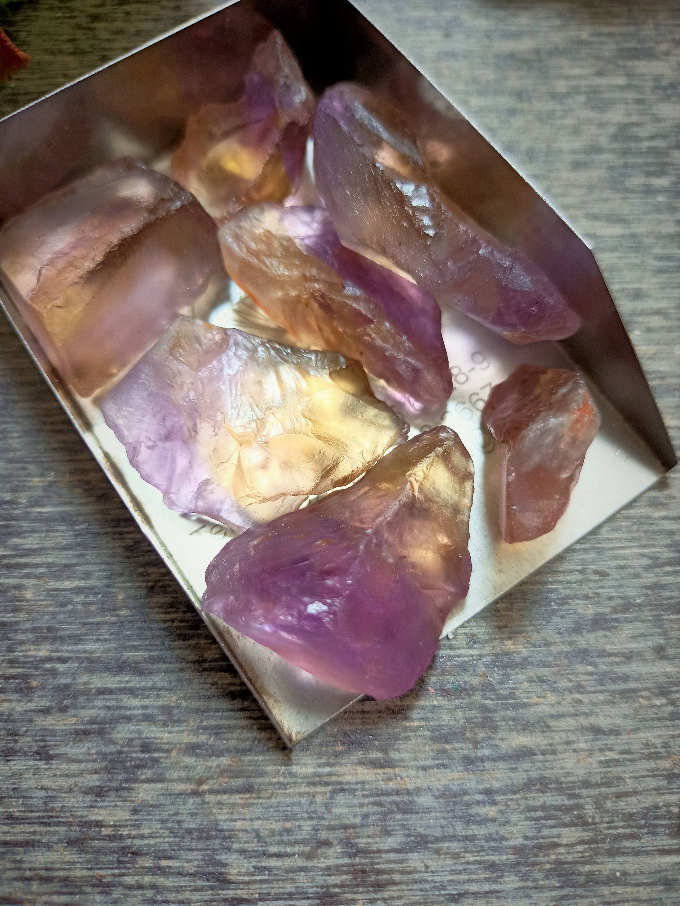 Natural Rare Raw Ametrine Crystal Raw Making Jewelry - Etsy