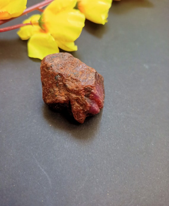 Raw Ruby Stone Natural Ruby Rock Gemstone Rough Stone | Etsy