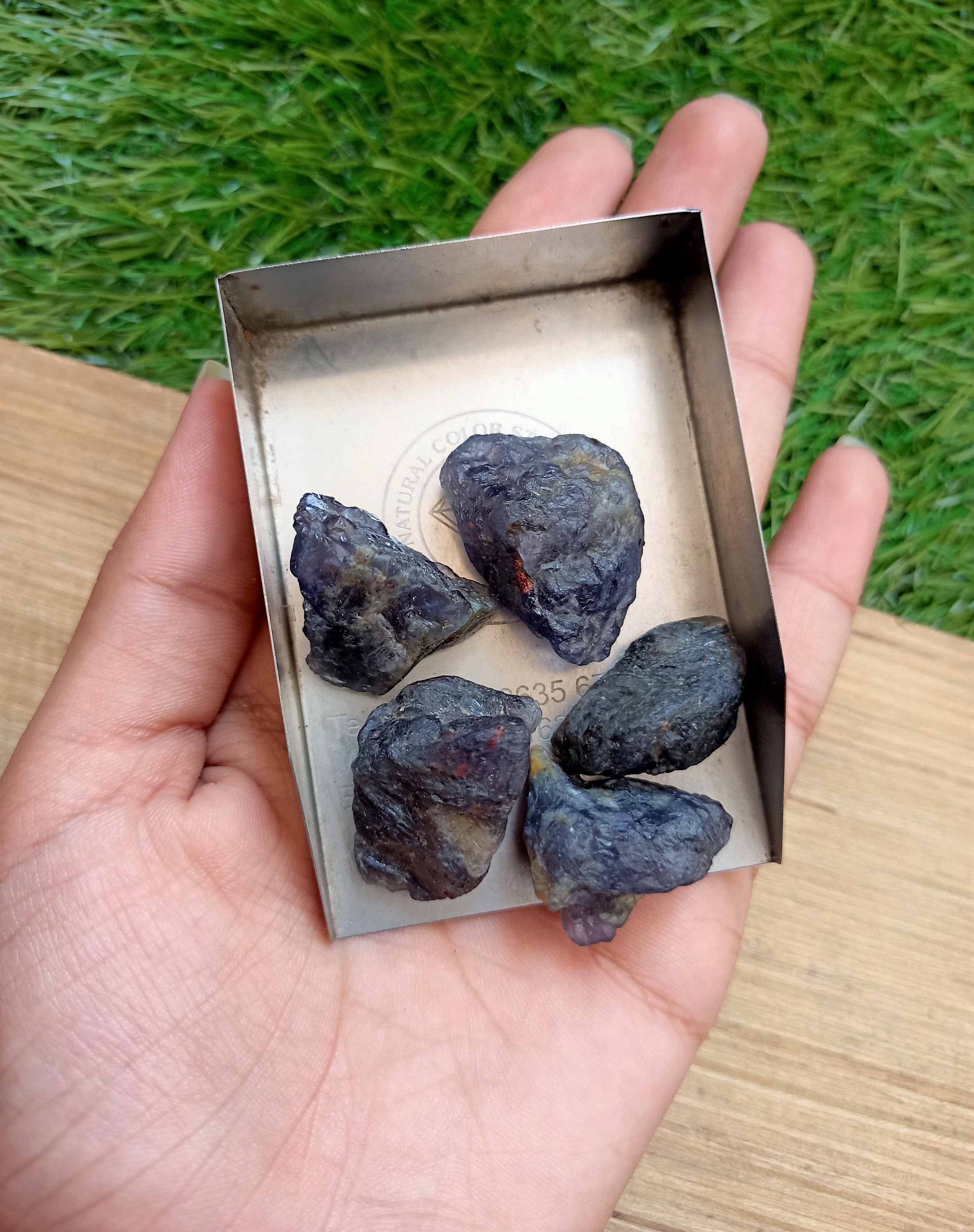 Natural Raw Iolite Rough Iolite Iolite Crystal jewelry - Etsy