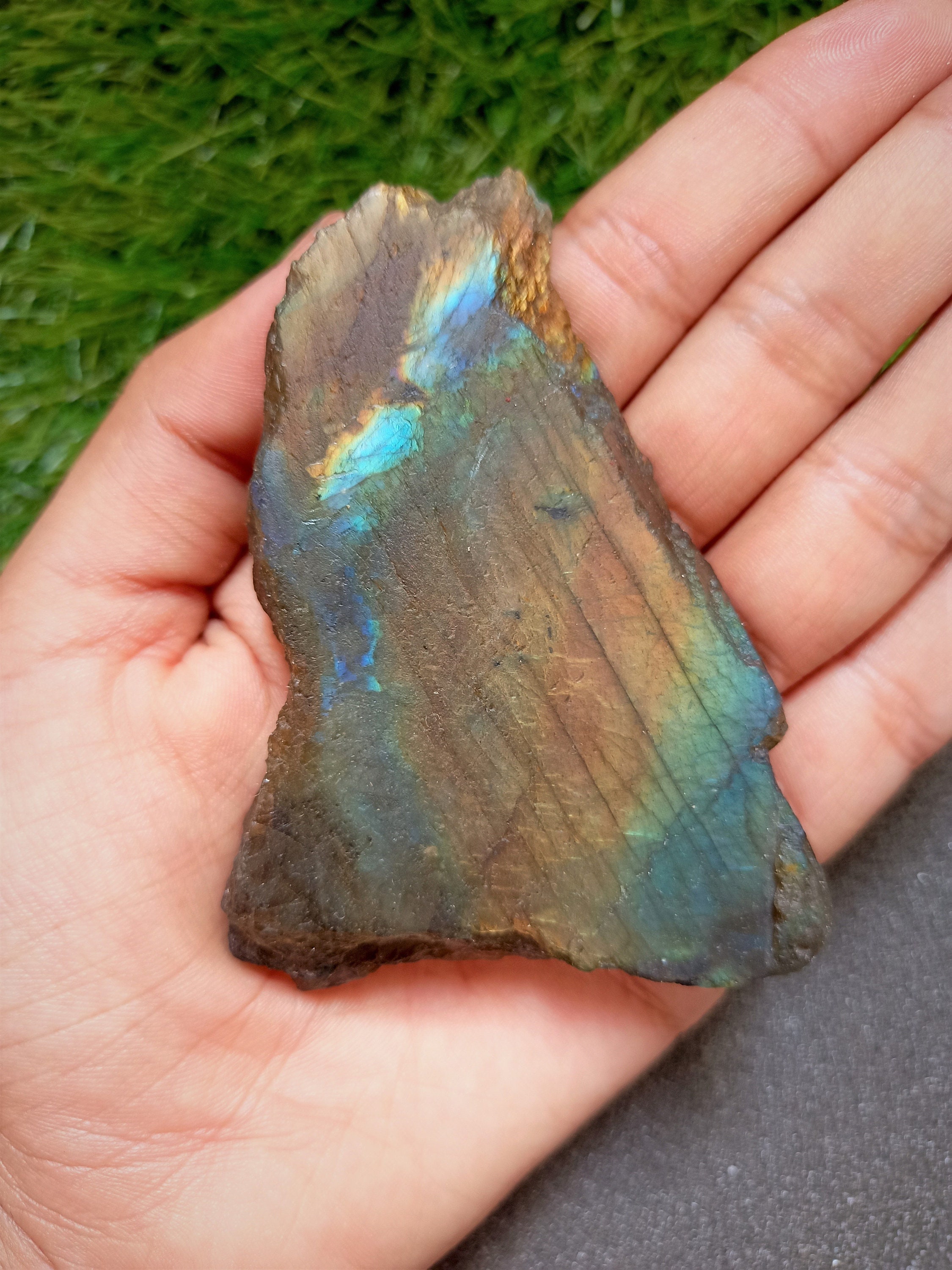 367.65 Cts Raw Labradorite Rock Natural Specimens Blue | Etsy