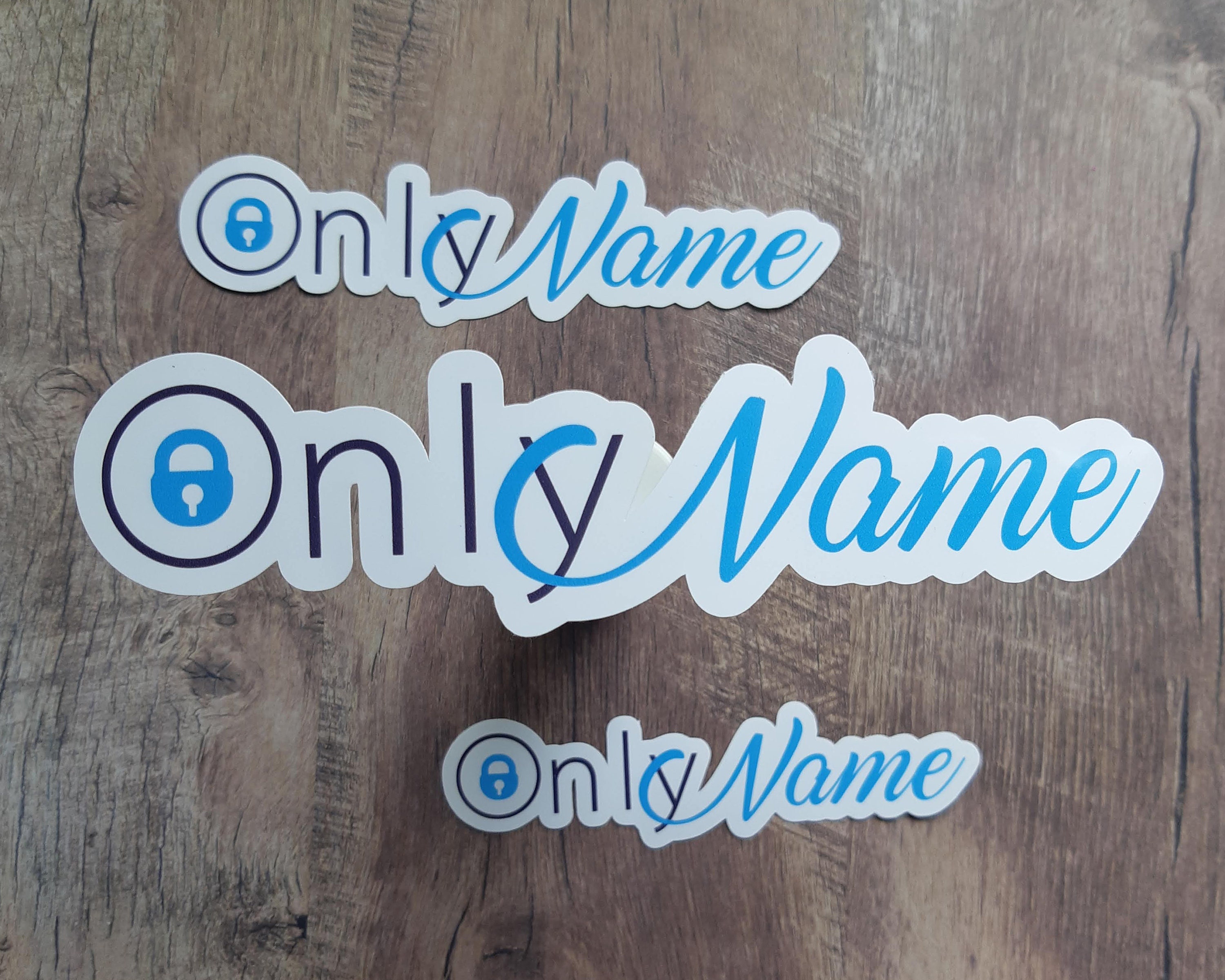 Custom OnlyFans Sticker Vinyl Name | Etsy