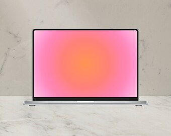 Gradient Aura Desktop Wallpaper/background Digital Download - Etsy