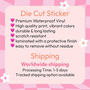 Coquette Bow Sticker, Bow Sticker, Cute Sticker, Kawaii Sticker, Vinyl ...