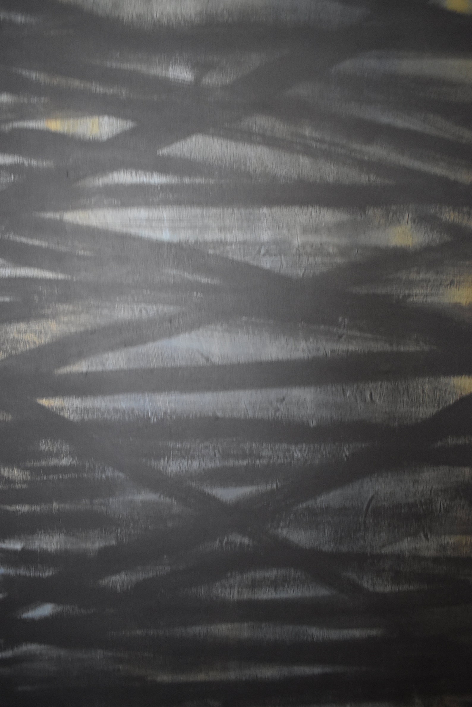 Dark Black Lines Painting, Abstract Art, Original Artwork, Acrylic ...