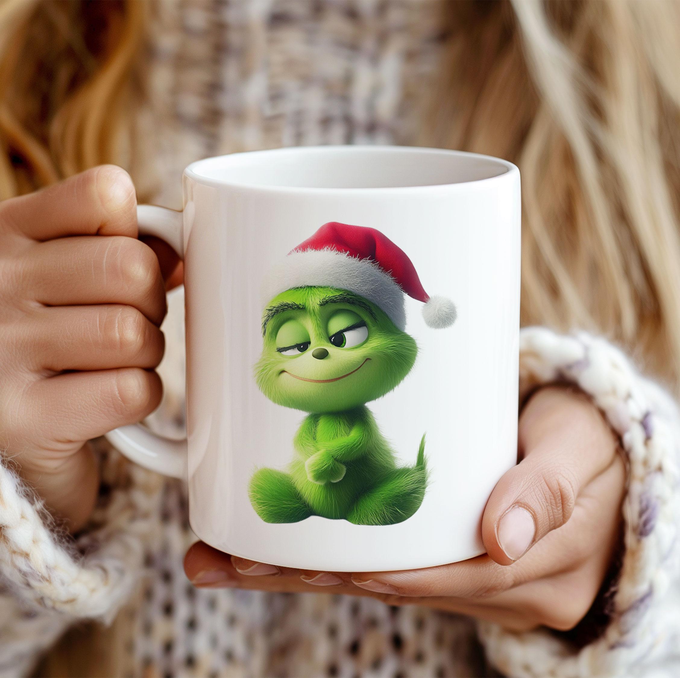 Baby Grinch Emotions Clipart, Grinch PNG Bundle, Grinch Christmas ...
