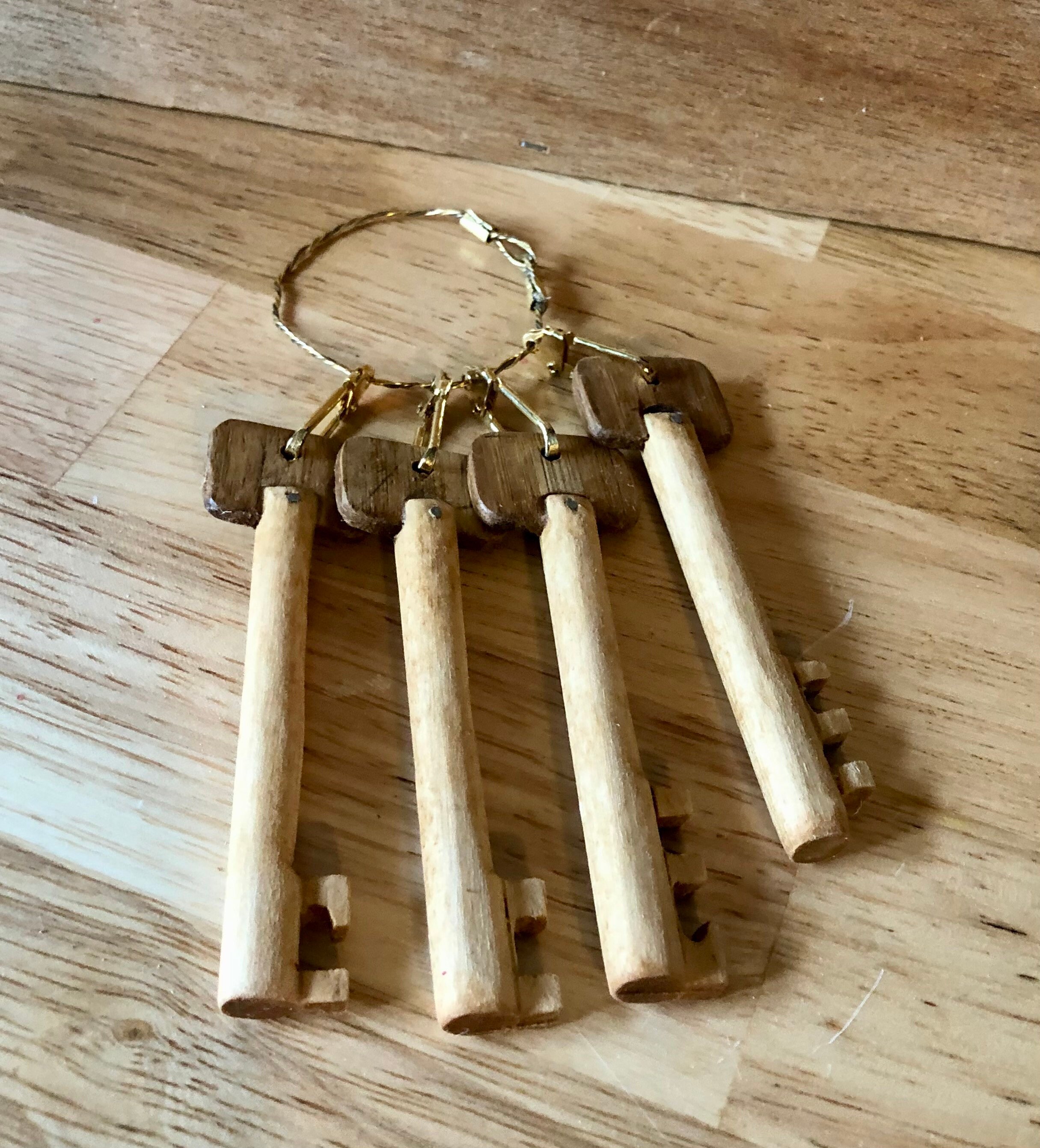 Wooden Keys Wall Decor - Etsy