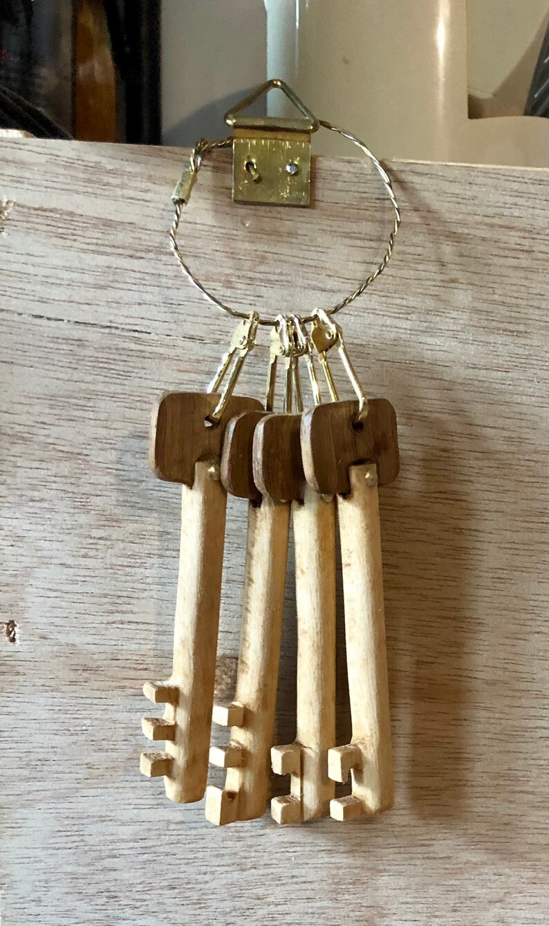 Wooden Keys Wall Decor - Etsy
