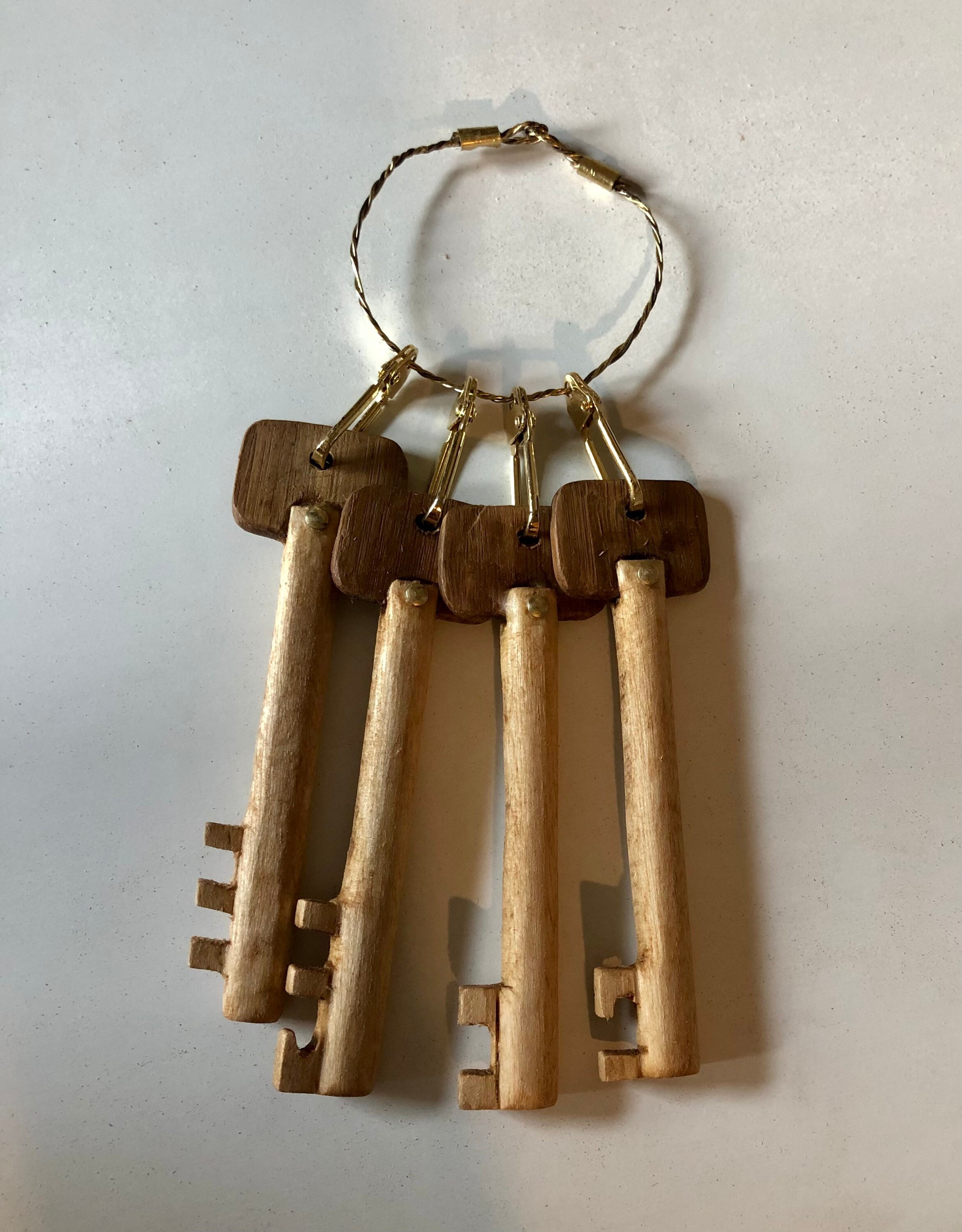 Wooden Keys Wall Decor - Etsy