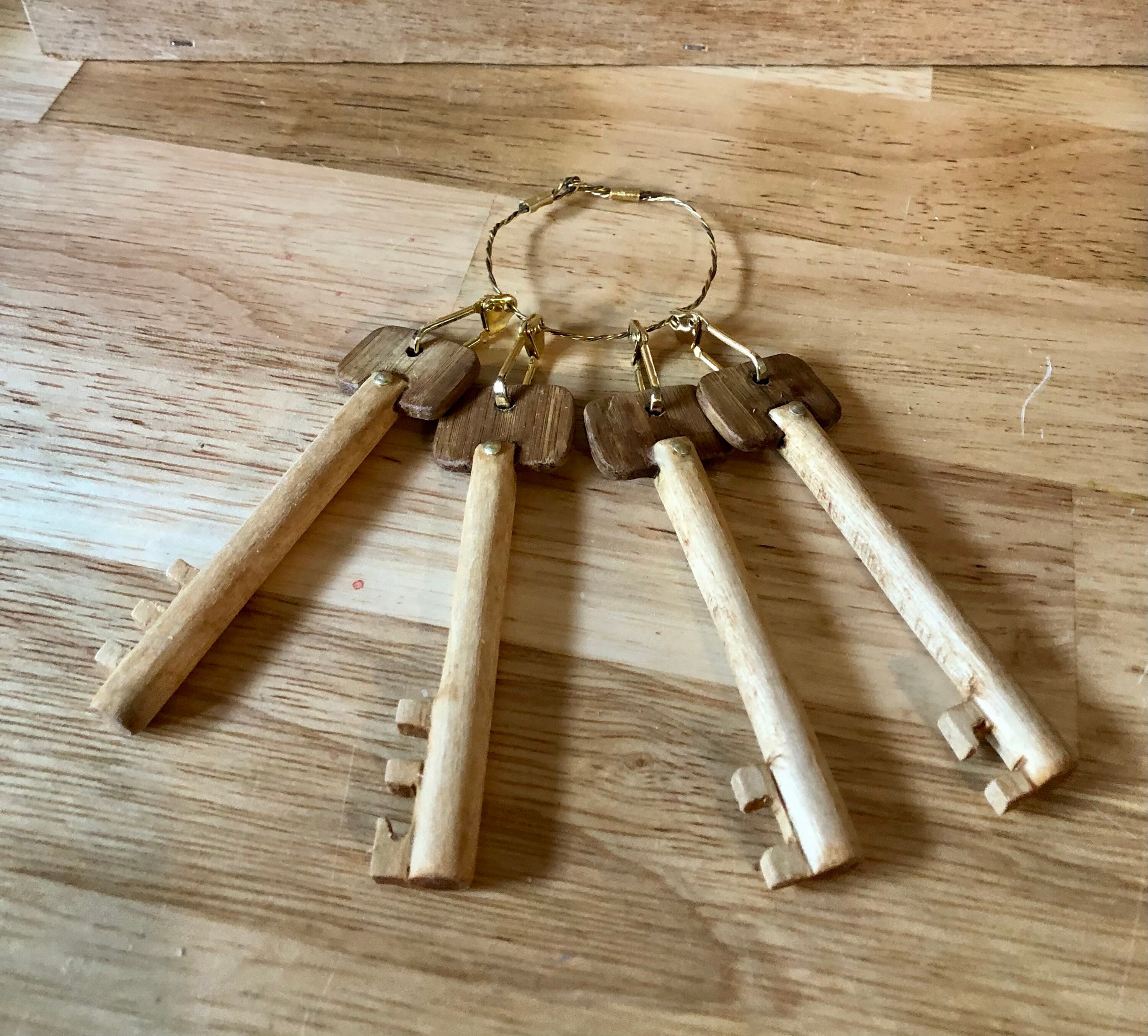 Wooden Keys Wall Decor - Etsy