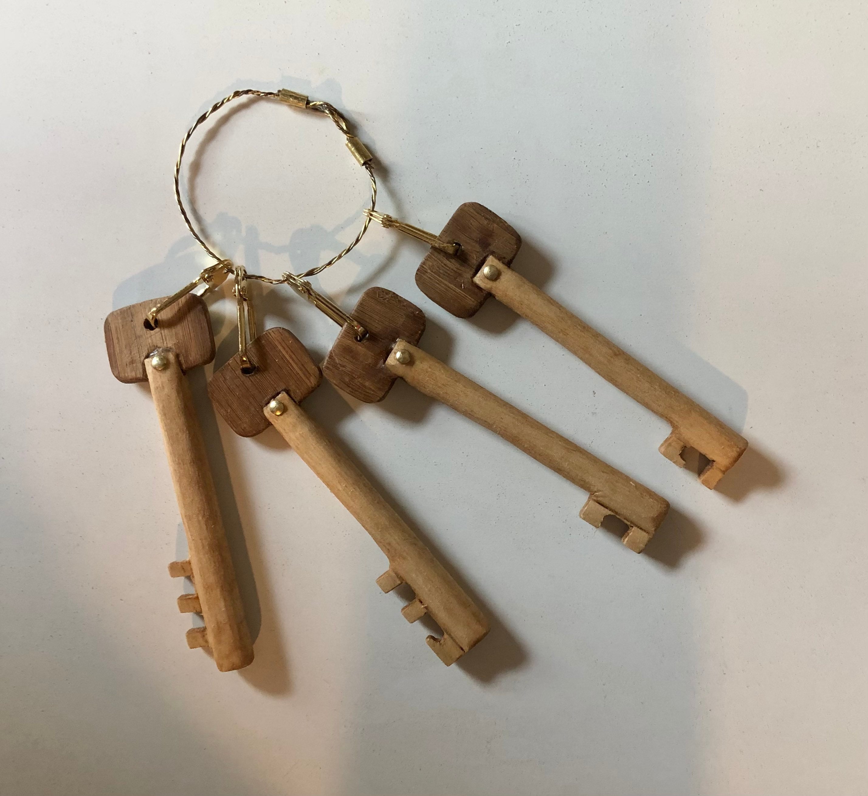 Wooden Keys Wall Decor - Etsy