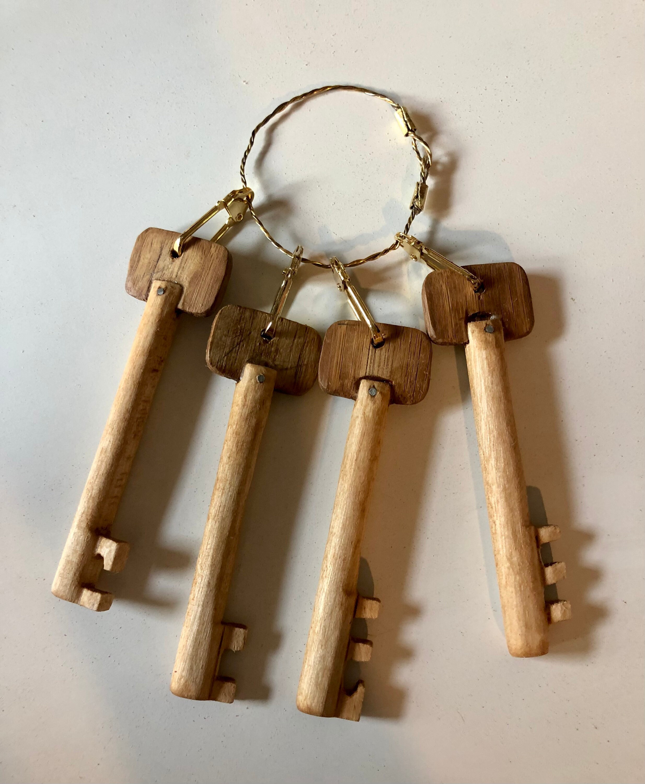 Wooden Keys Wall Decor - Etsy