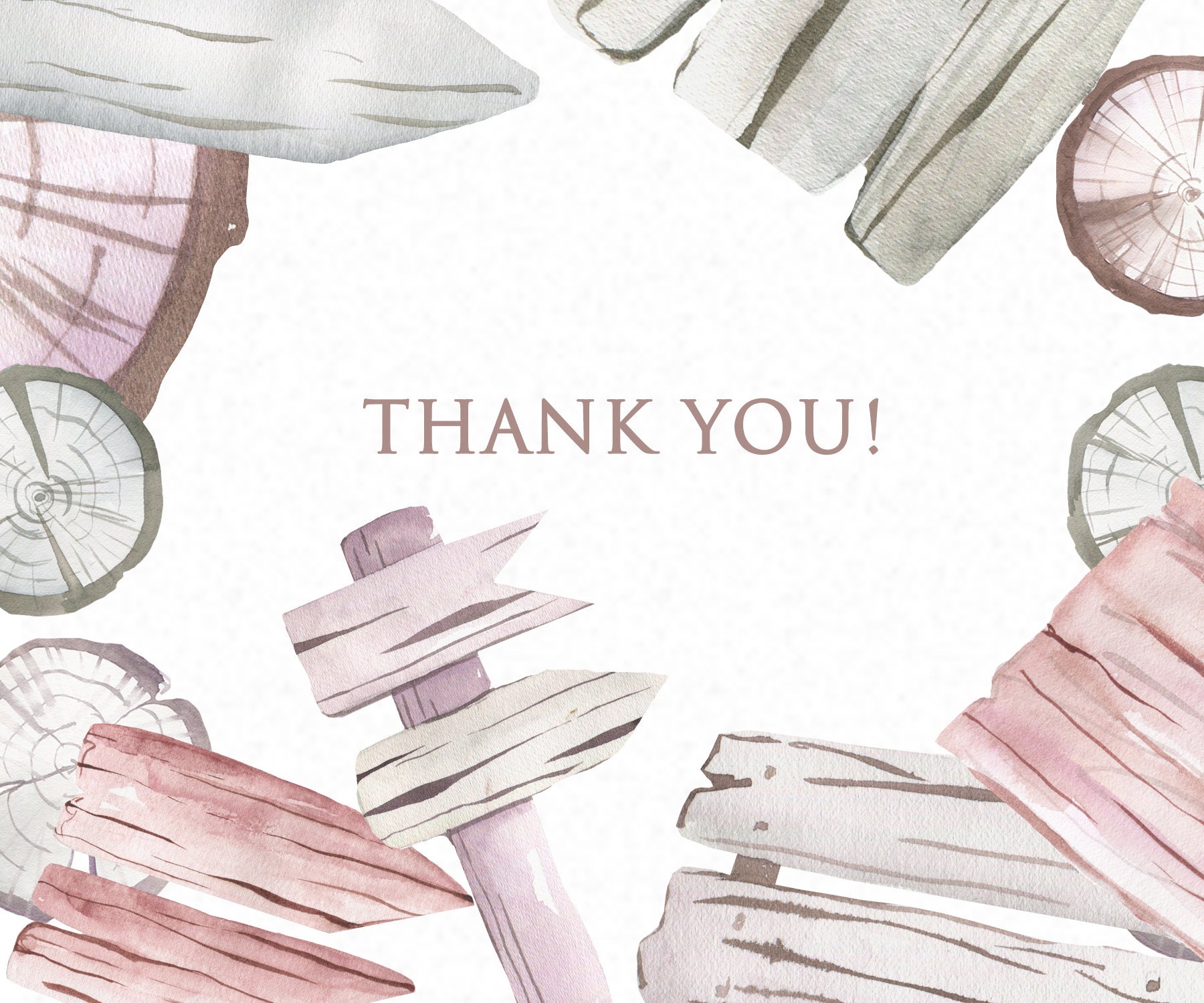 signpost. Wooden pointer Watercolor wooden flowers clipart PNG board ...