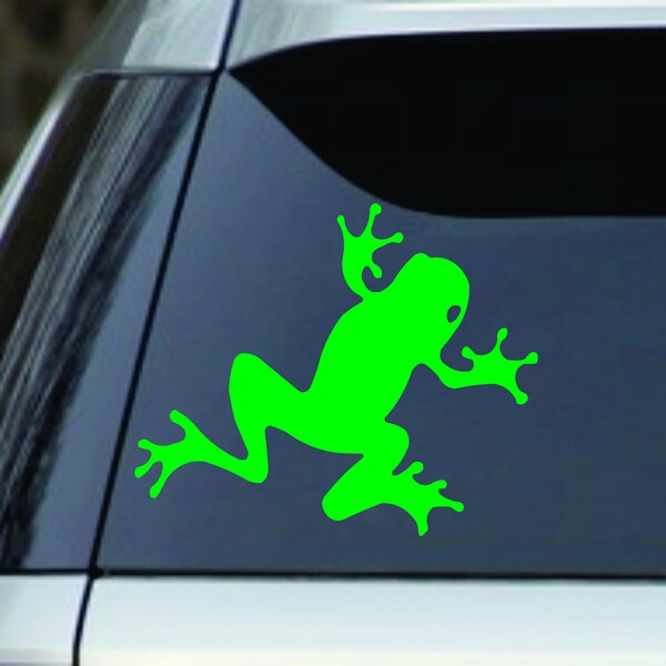 Tree Frog Decal - Etsy