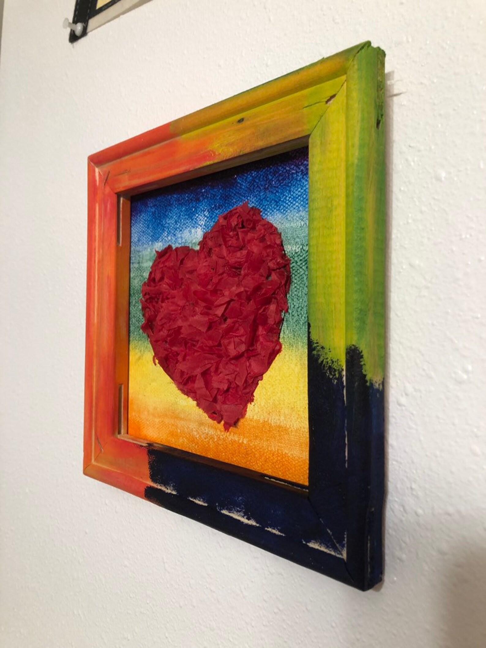 Tissue Paper Heart - Etsy