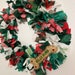 Holiday/christmas Rag Wreath - Etsy