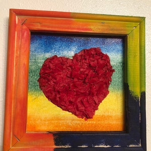 Tissue Paper Heart - Etsy