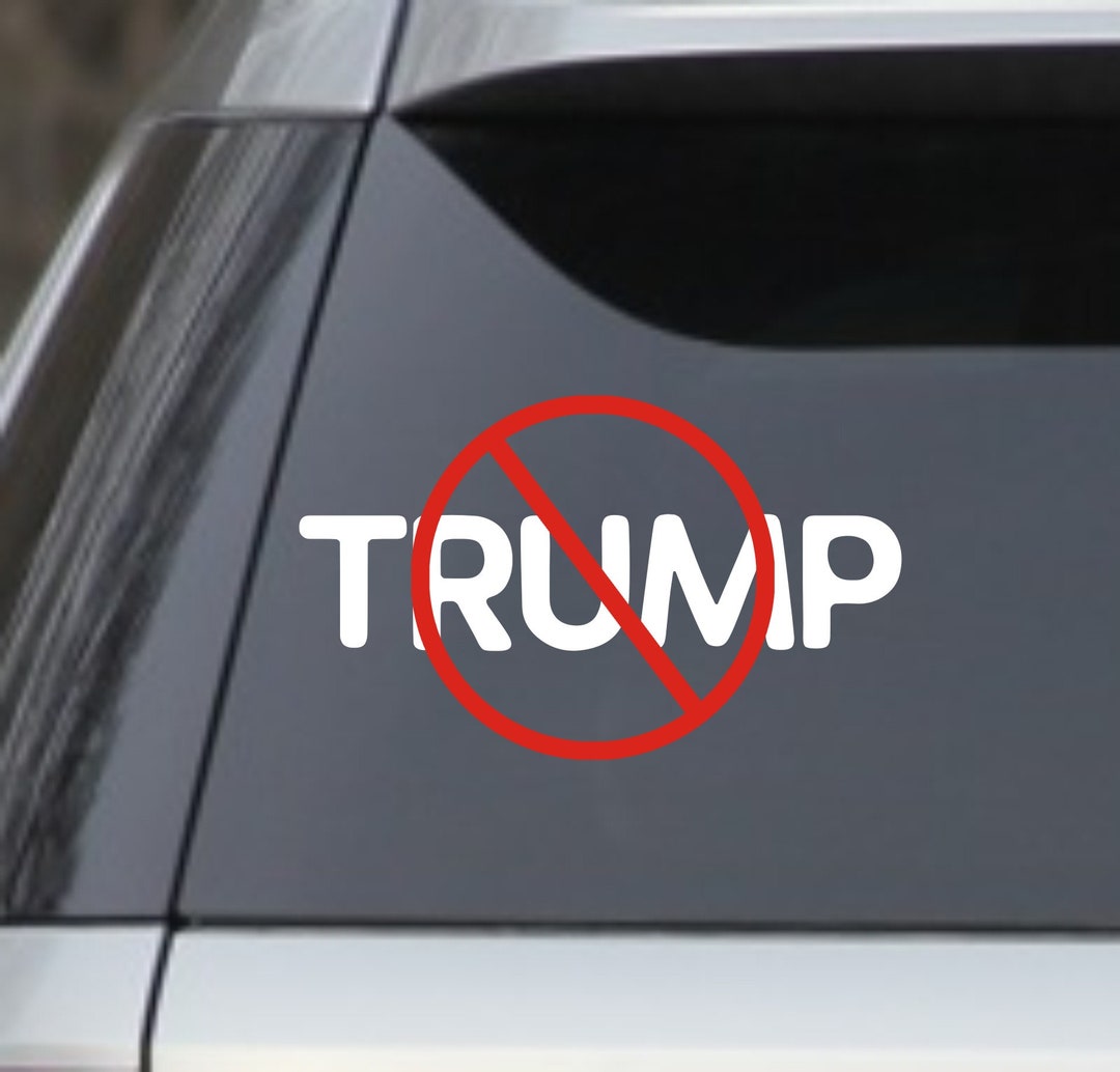 6" Anti Trump Window Sticker Decal – ( Resist Bumper Election) Cars ...