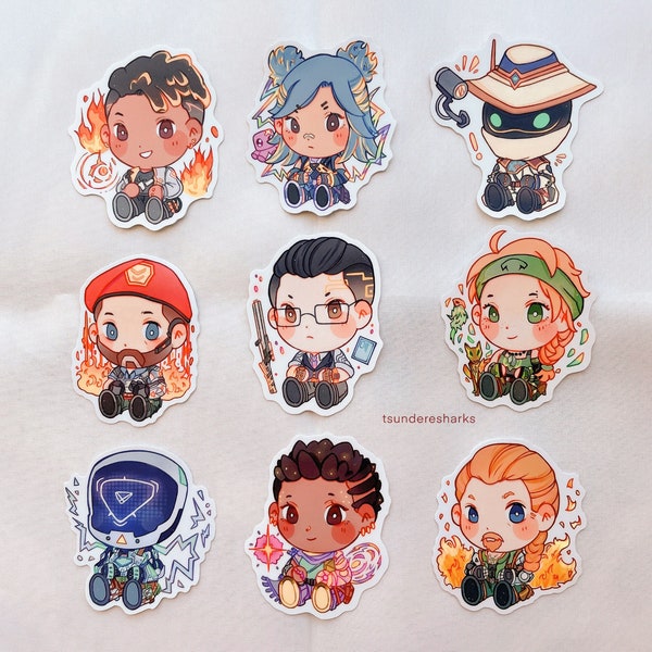 Valorant Stickers - Etsy