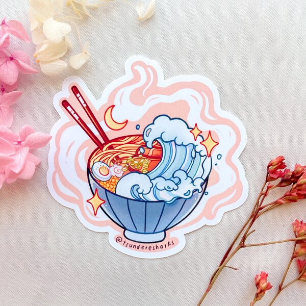 Ramen Food Stickers - Etsy