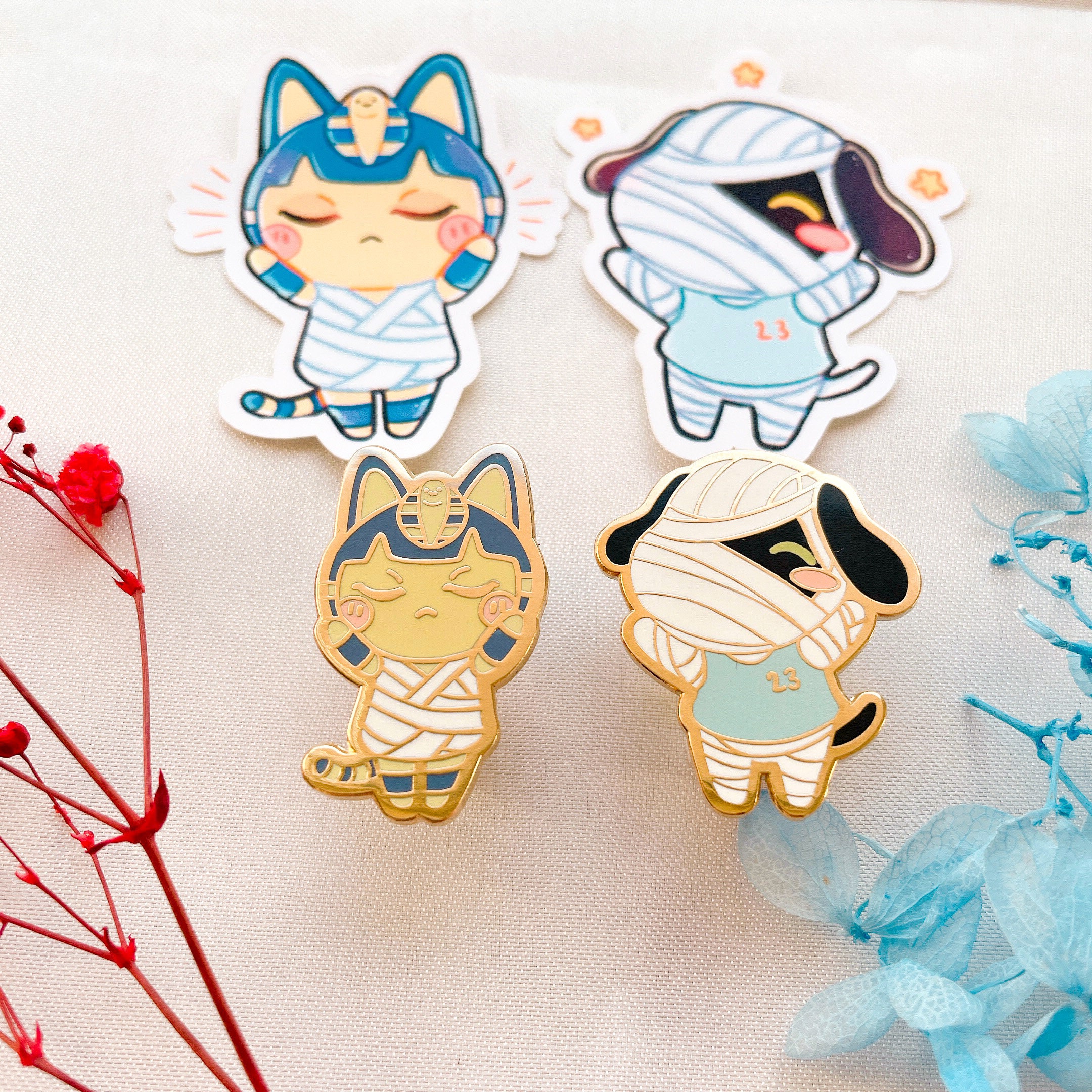 Lucky Ankha Animal Crossing ACNH Villagers Enamel Pin - Etsy UK