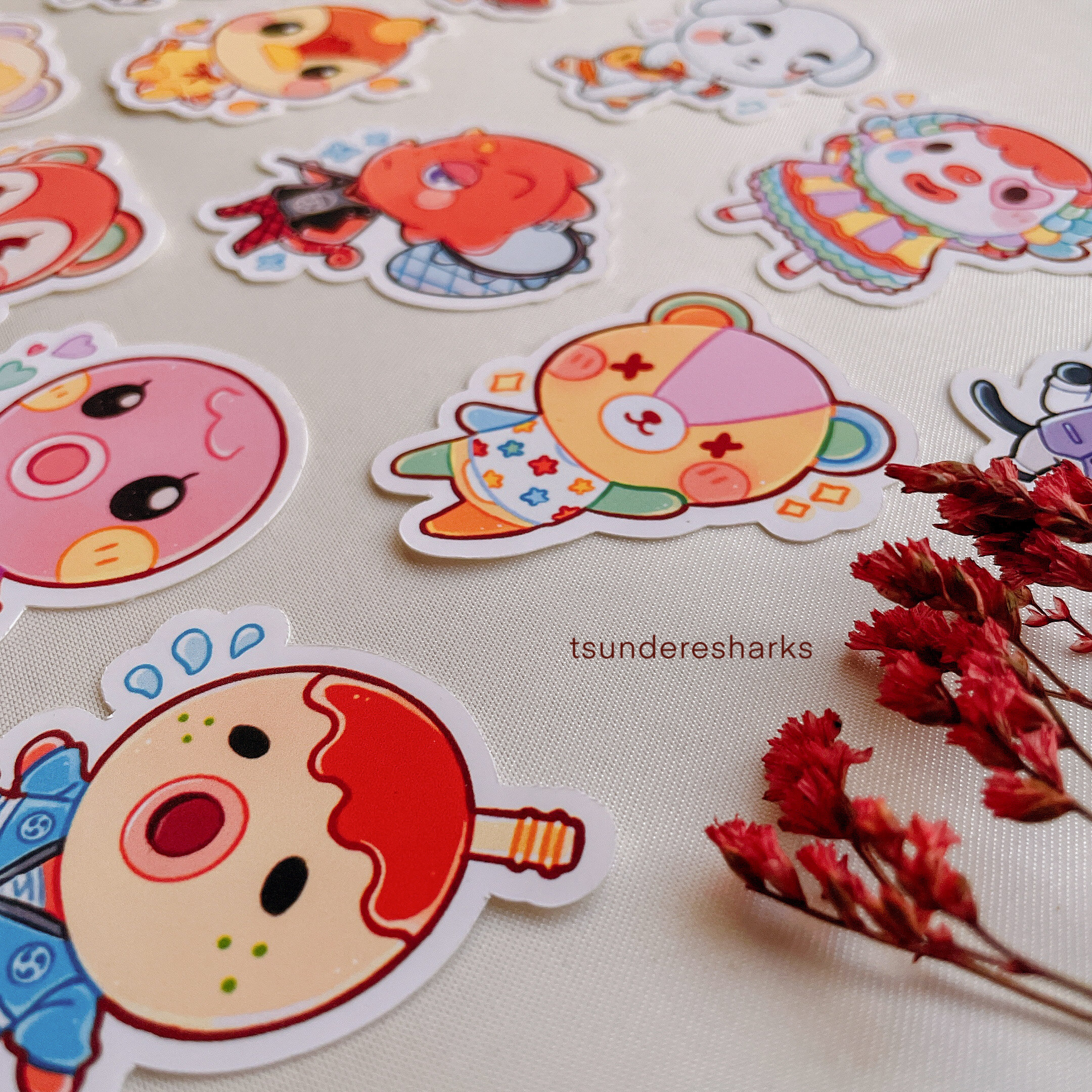 Animal Crossing ACNH Villagers Vinyl Stickers New Horizons | Etsy