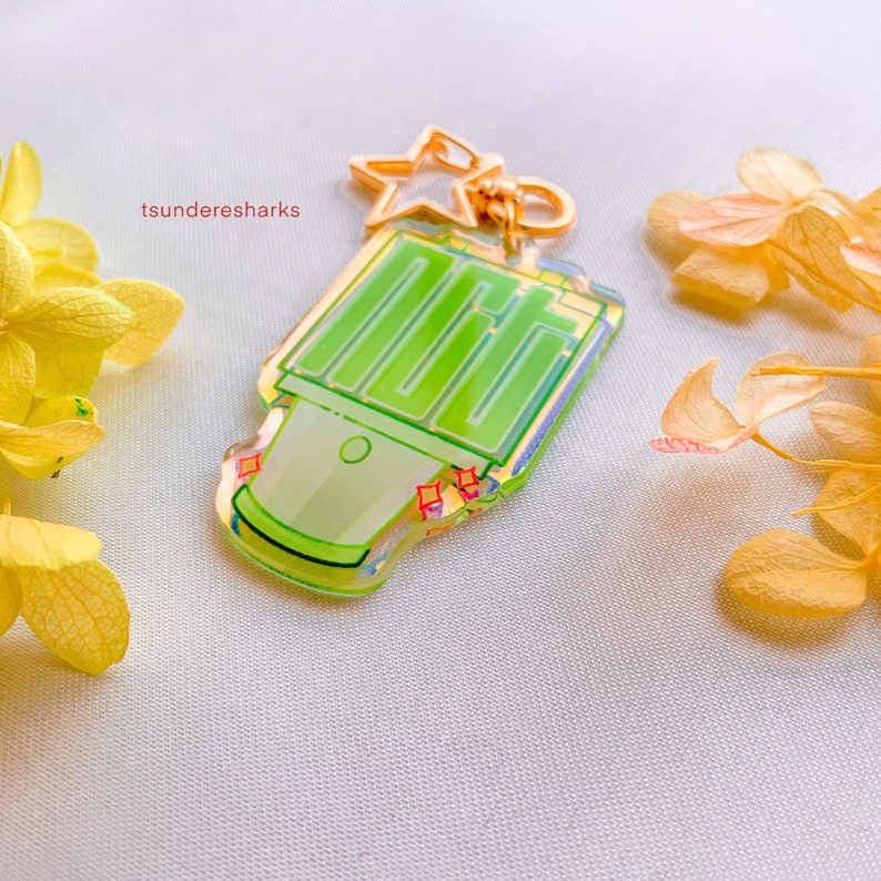 NCT 127 Dream Lightstick Acrylic Holographic Keychains Charms - Etsy