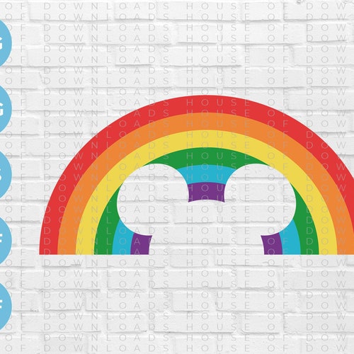 Mouse Head // LGBTQ Pride // Digital File Download // Svg Png - Etsy