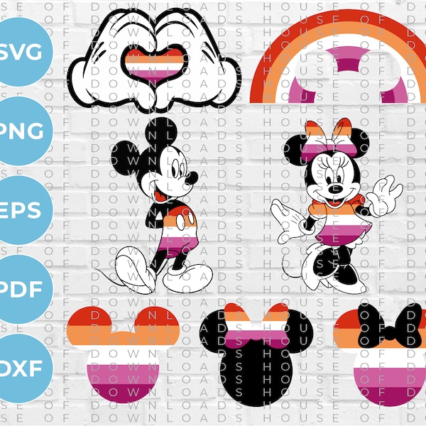 Lesbian Flag Mouse - Etsy