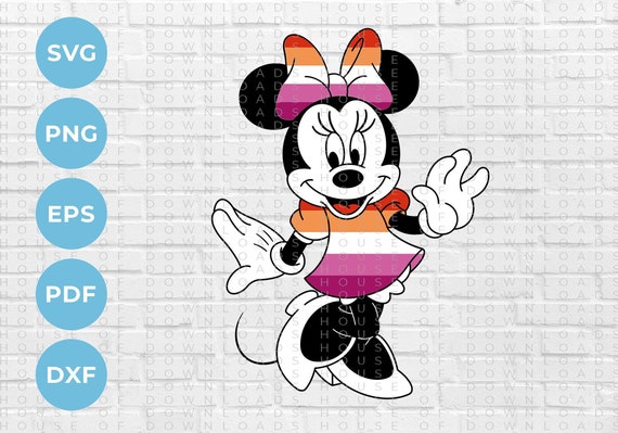 Mouse Lesbian Flag // LGBTQ Pride // Digital File Download // - Etsy