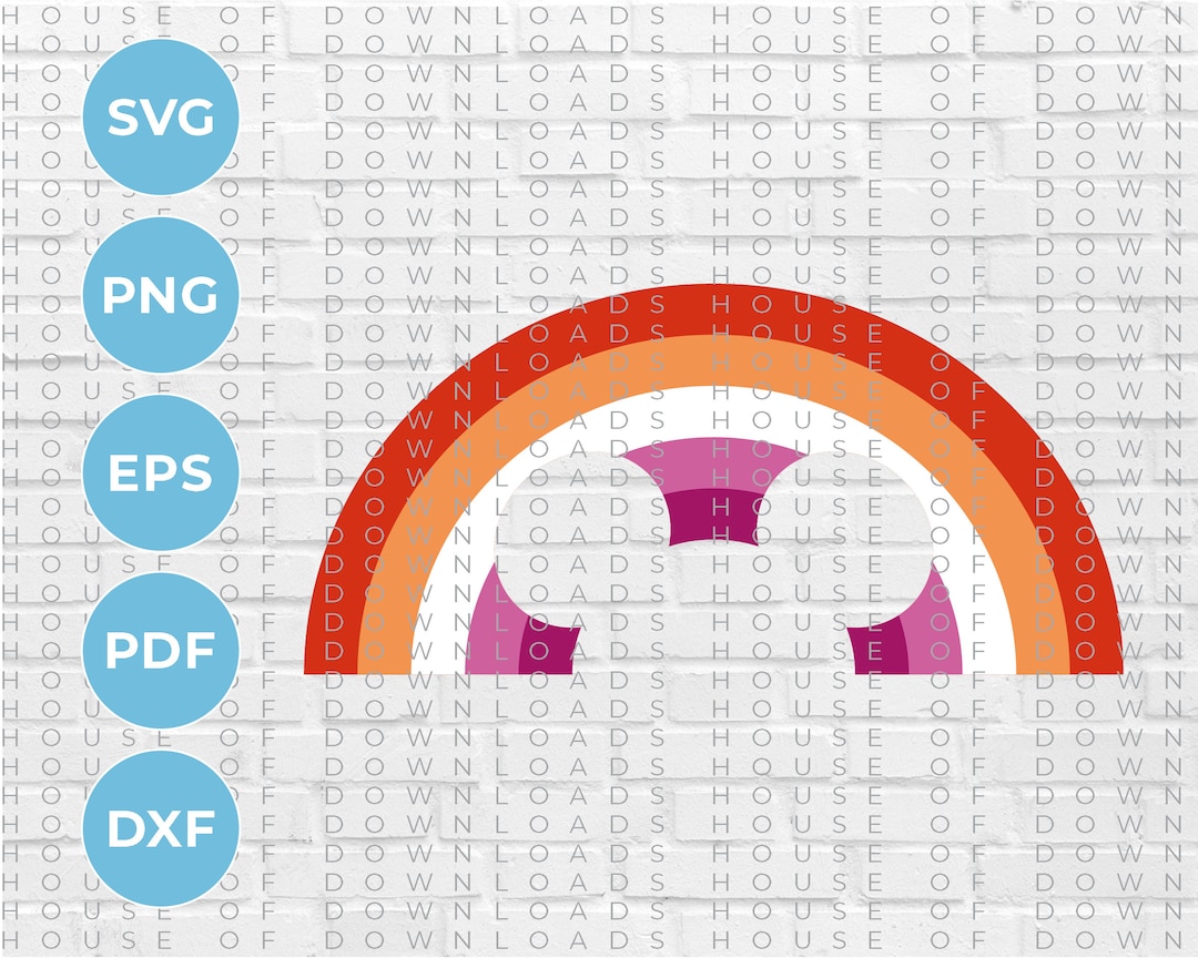 Mouse Lesbian Flag Rainbow // LGBTQ+ Pride // Digital File Download ...