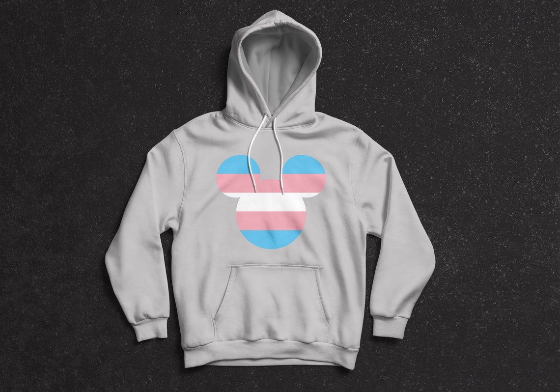 Mouse Head Transgender Flag // LGBTQ+ Pride // Svg Png Eps Pdf Dxf ...