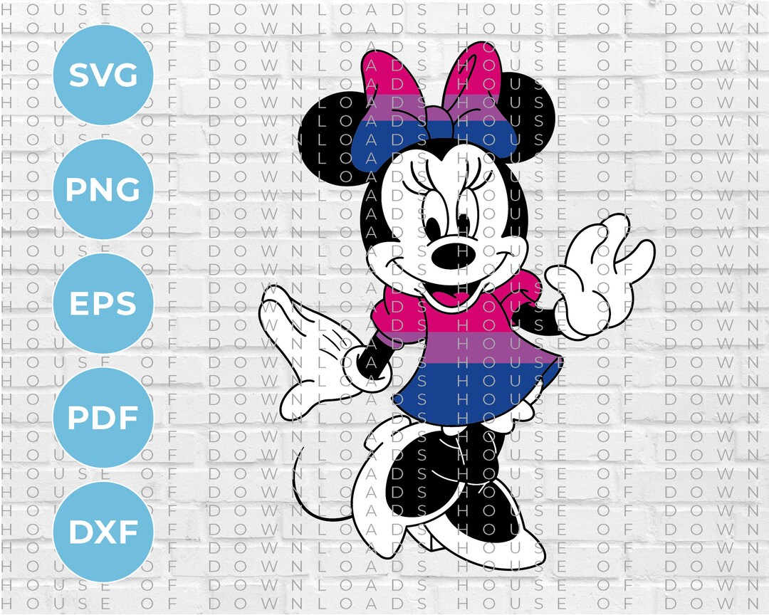Bisexual Mouse Pride Flag // LGBTQ+ Pride // Digital File Download ...